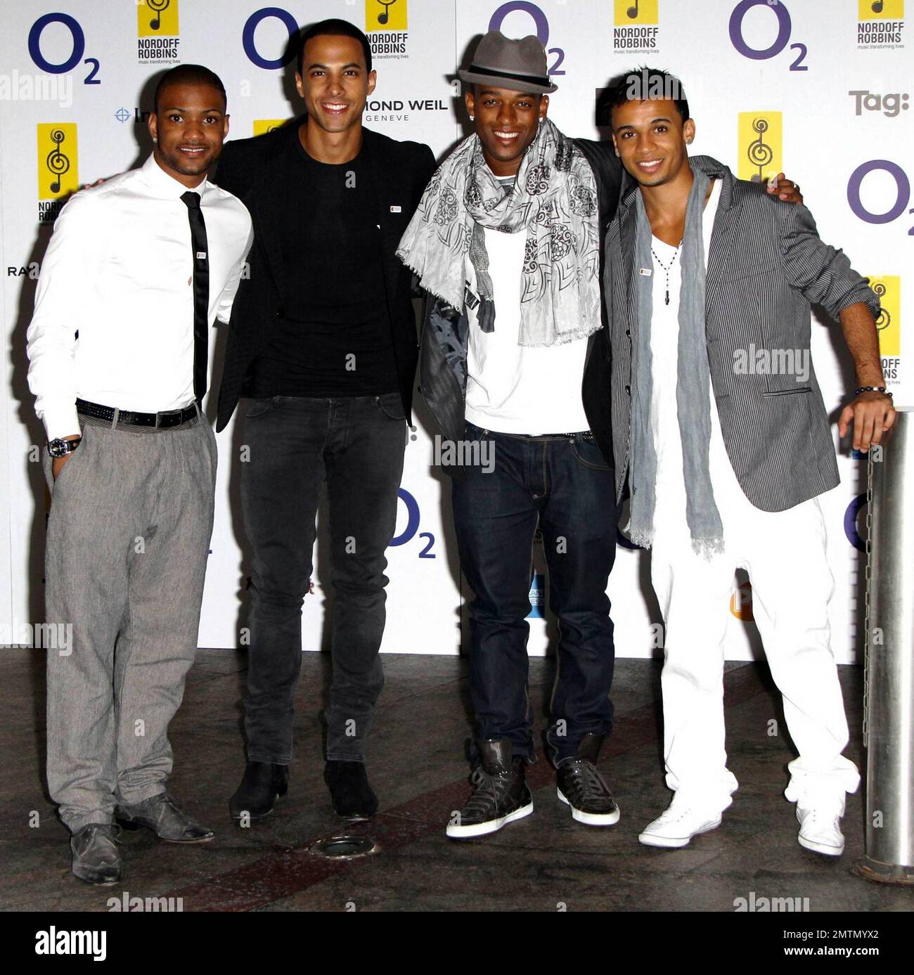 JLS at the Silver Clef Awards held at the London Hilton in London, UK ...