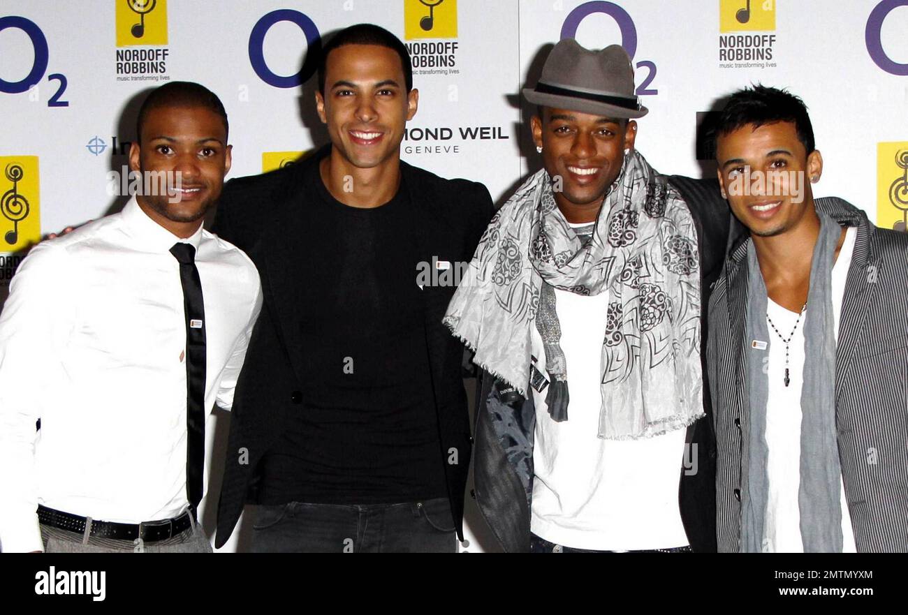 JLS at the Silver Clef Awards held at the London Hilton in London, UK ...