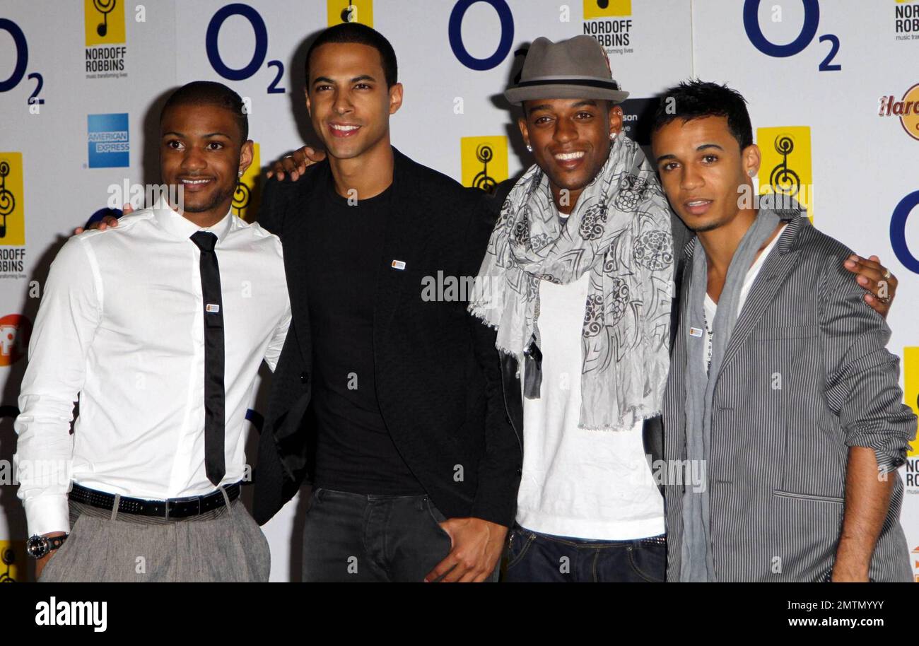 JLS at the Silver Clef Awards held at the London Hilton in London, UK ...