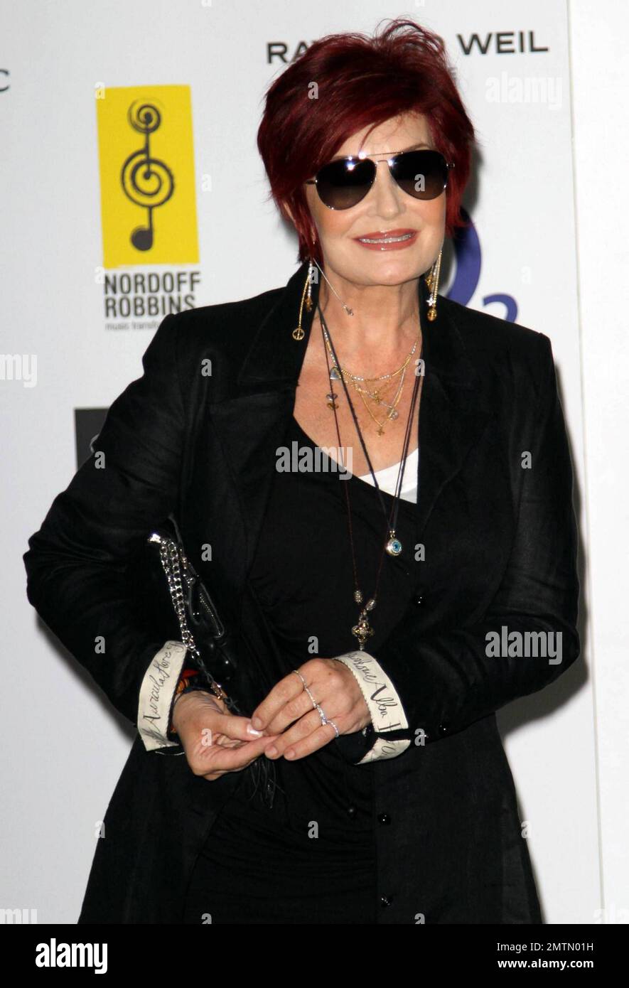 Sharon Osbourne at the Silver Clef Awards held at the London Hilton in ...
