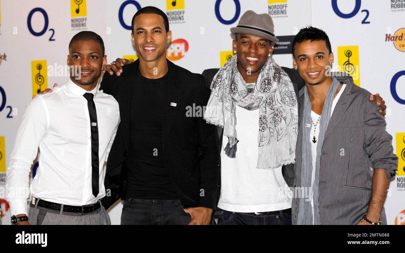 JLS at the Silver Clef Awards held at the London Hilton in London, UK ...