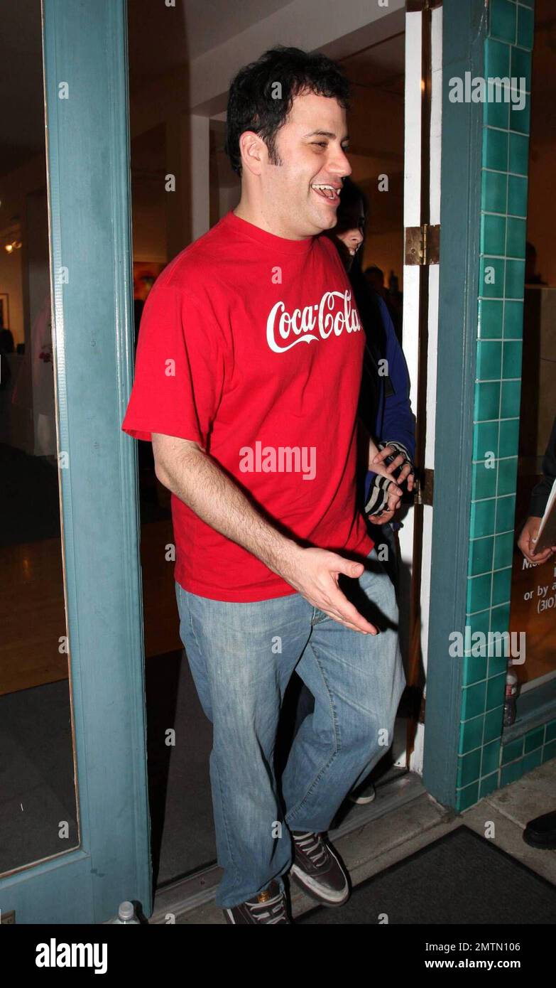 Sarah Silverman and Jimmy Kimmel arrive at the opening of Dominic ...