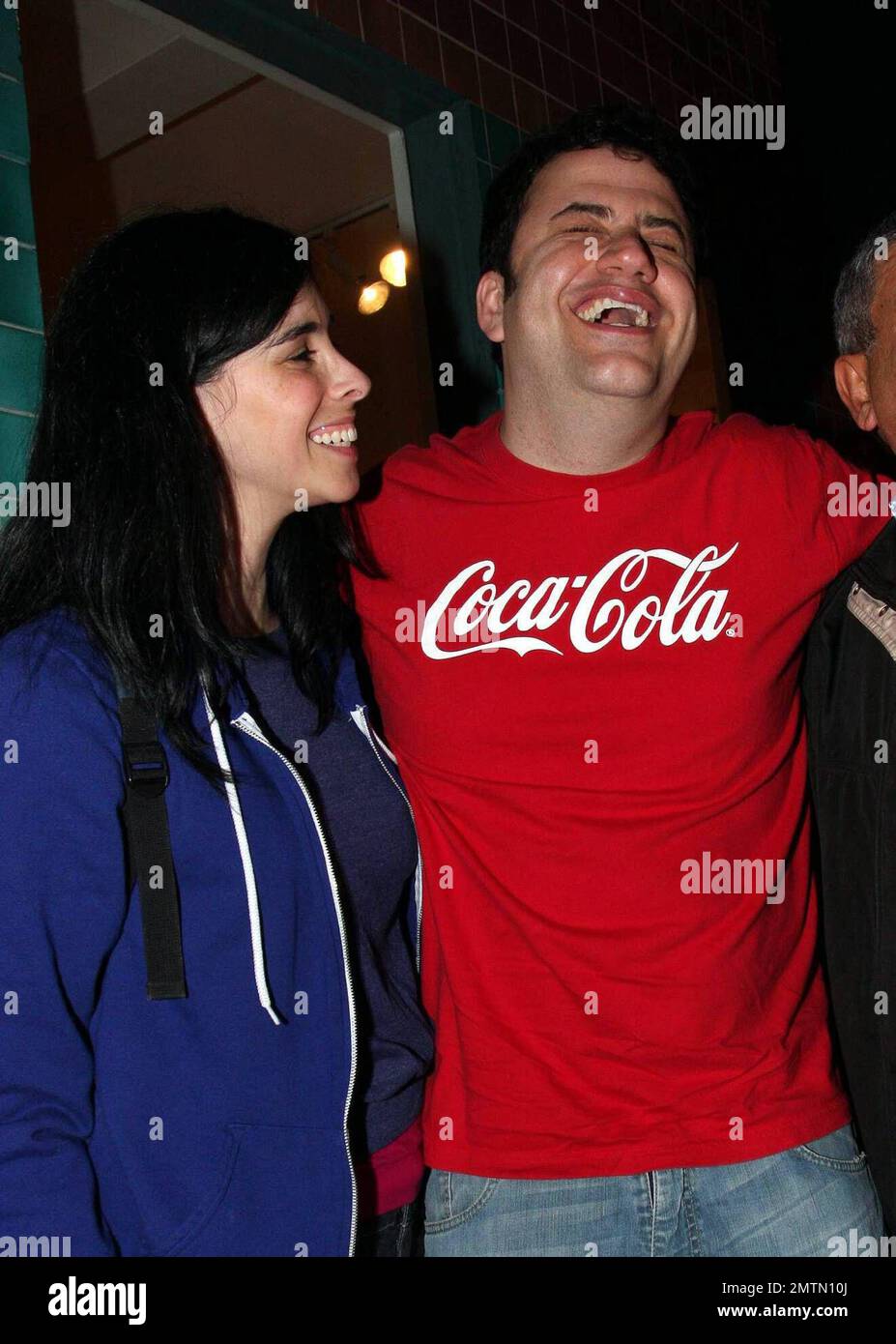 Jimmy Kimmel And Sarah Silverman