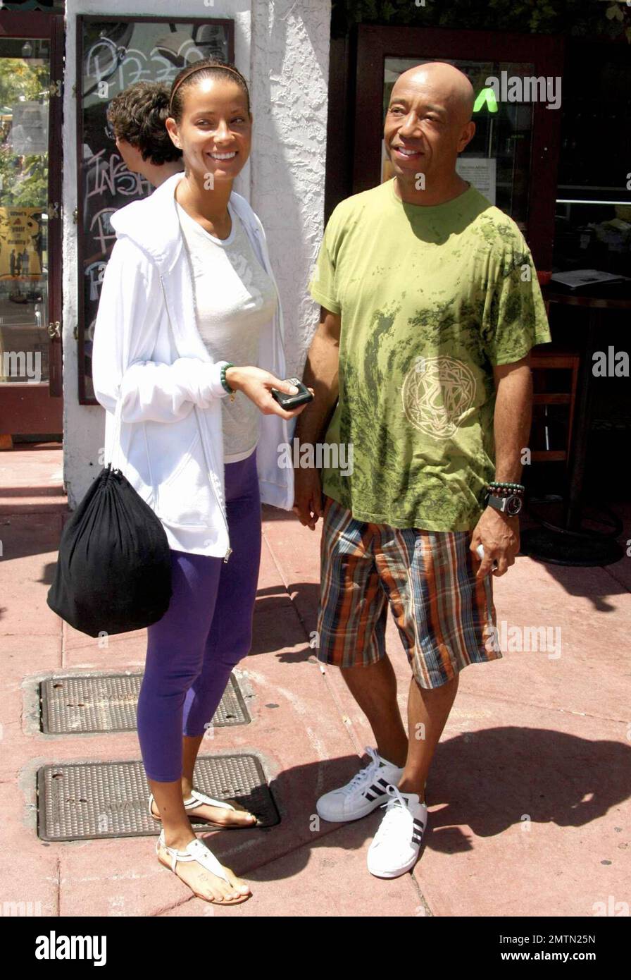 Exclusive!! Hip-hop mogul Russell Simmons and his stunning new ...