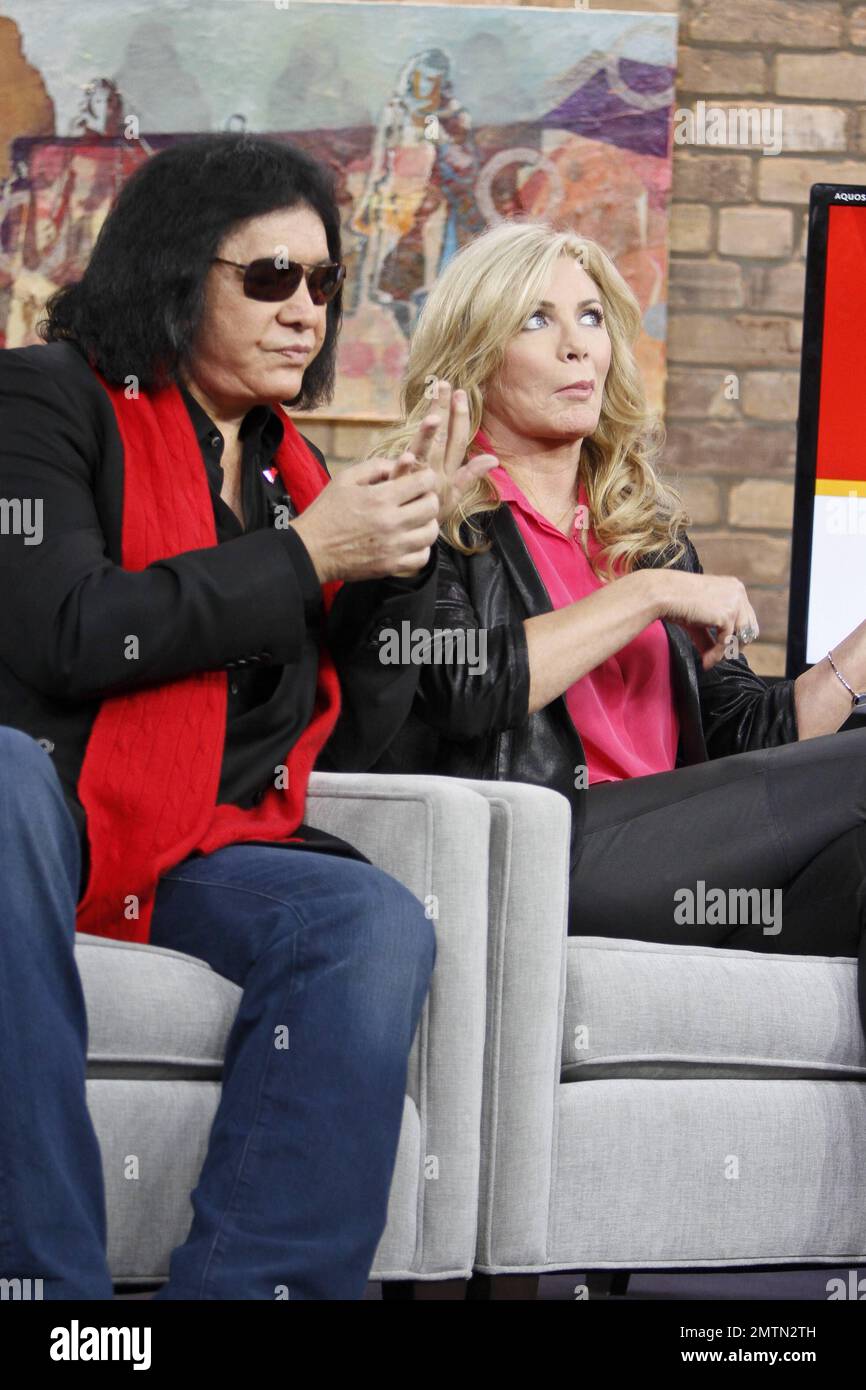 Gene Simmons and Shannon Tweed make an appearance on "The Marilyn Denis ...