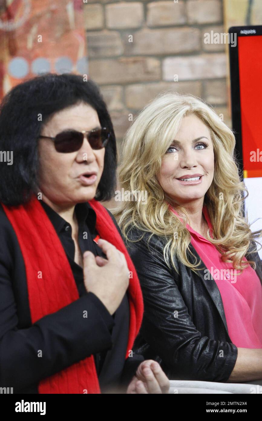 Gene Simmons and Shannon Tweed make an appearance on "The Marilyn Denis ...
