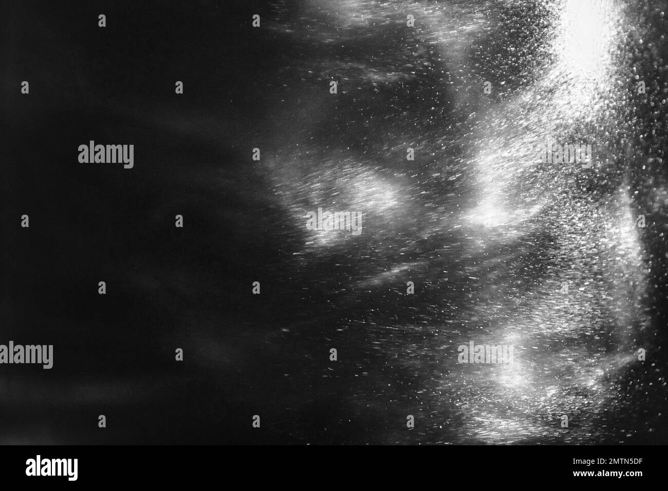 abstract black background with sequined smoke with waves and fluid ...