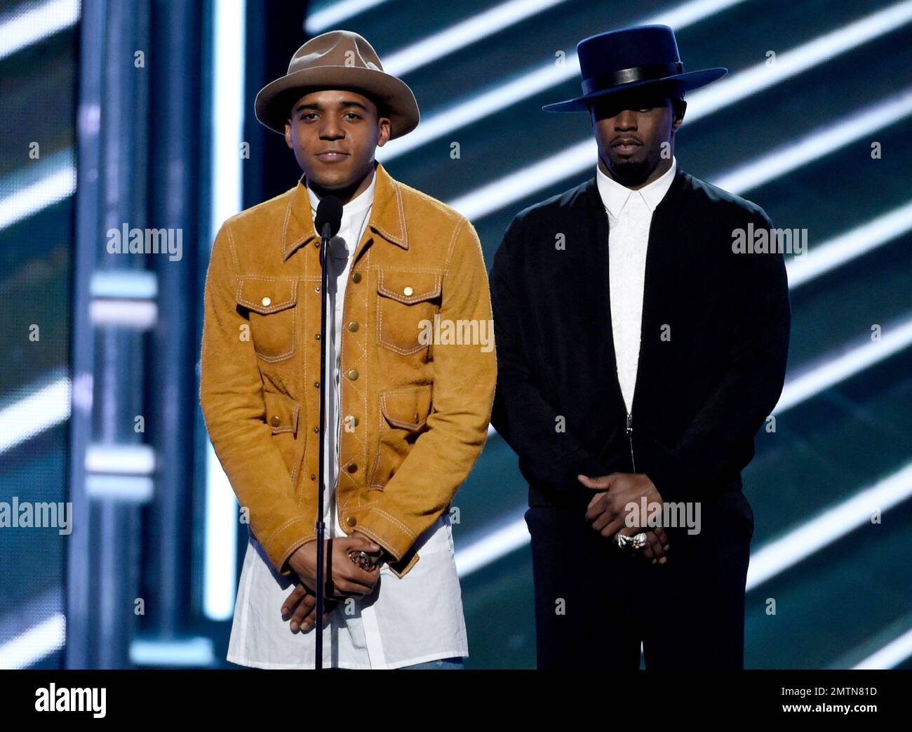 Christopher Jordan Wallace, son of Notorious B.I.G., left, and Sean ...