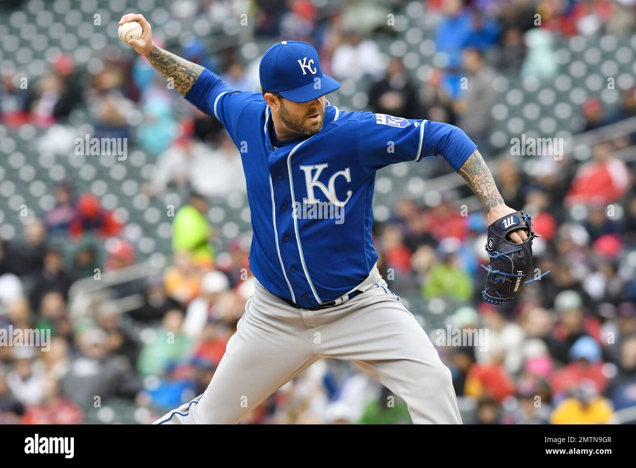 Kansas City Royals' Peter Moylan during the first game of a baseball ...