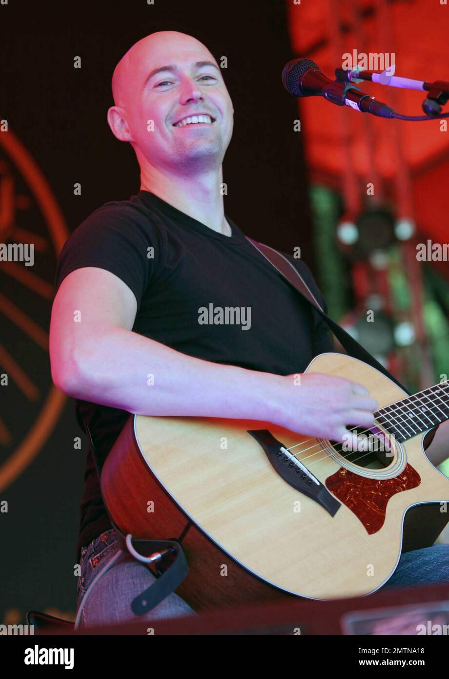 Myke Gray of the UK hard rock band Skin performs live during the 2010 ...