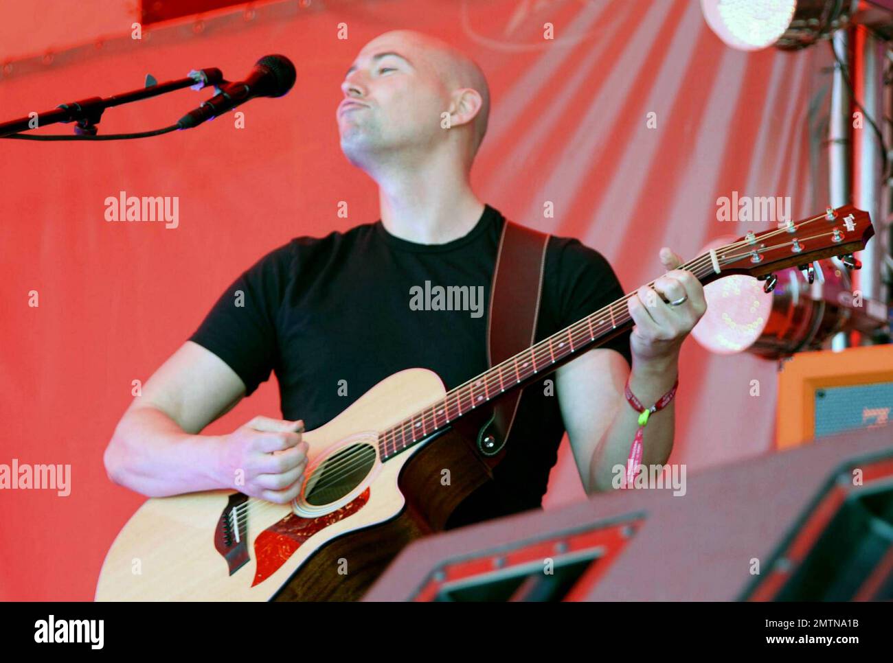 Myke Gray of the UK hard rock band Skin performs live during the 2010 ...