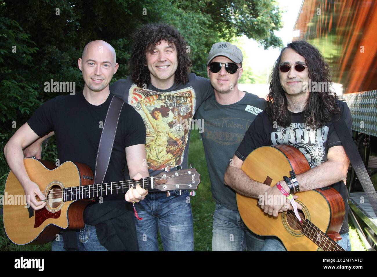 Myke Gray, Neville MacDonald, Dicki Fliszar and Andy Robbins of the UK ...