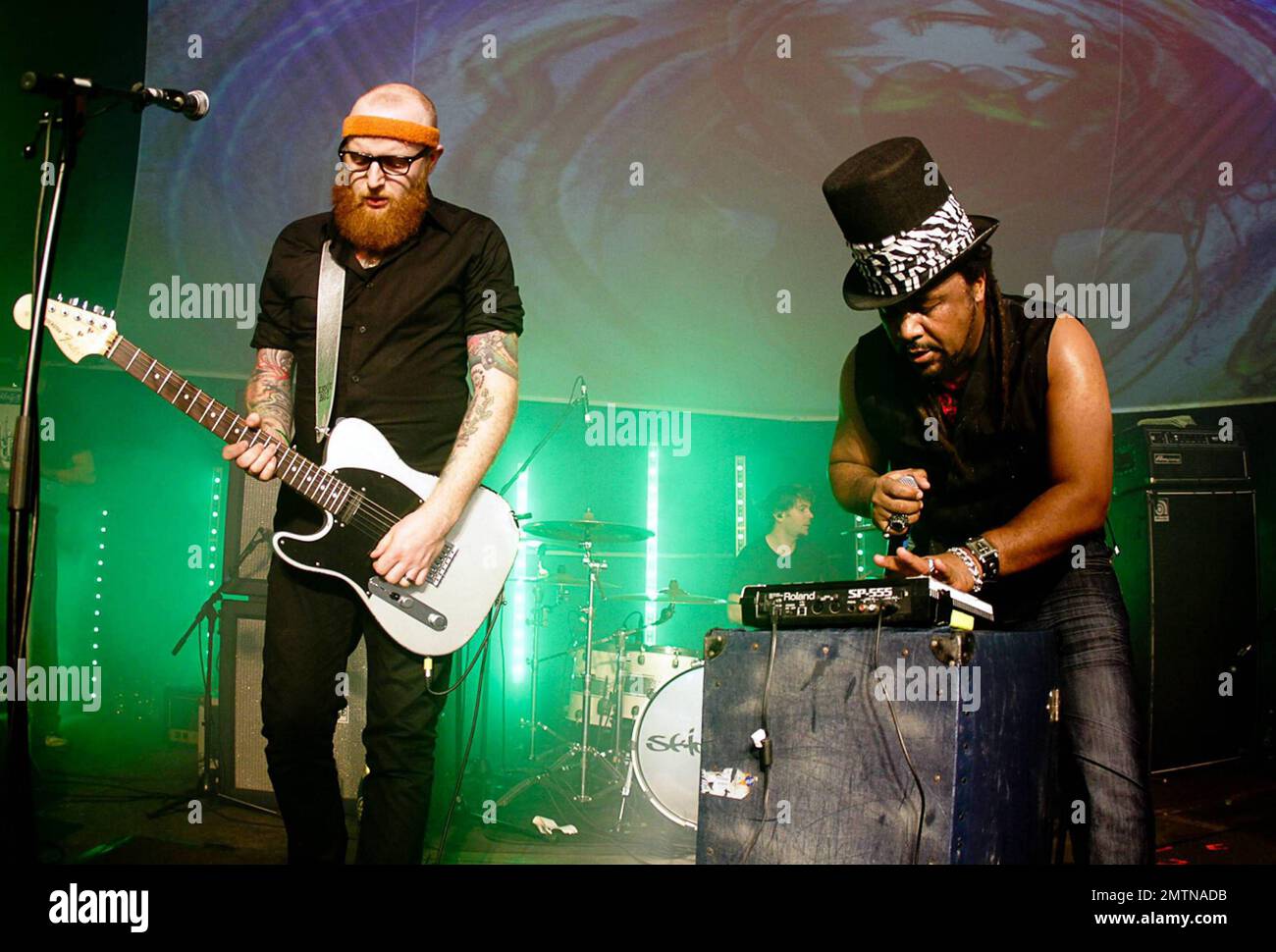 Skindred perform live in concert during the Relentless Freeze Festival ...