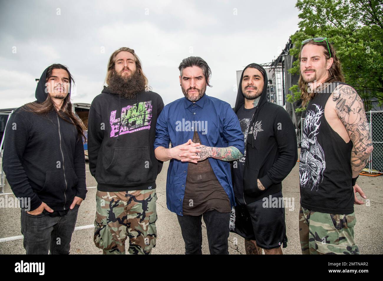 Chris Garza, from left, Mark Heylmun, Hernan Hermida, Alex Lopez, and ...