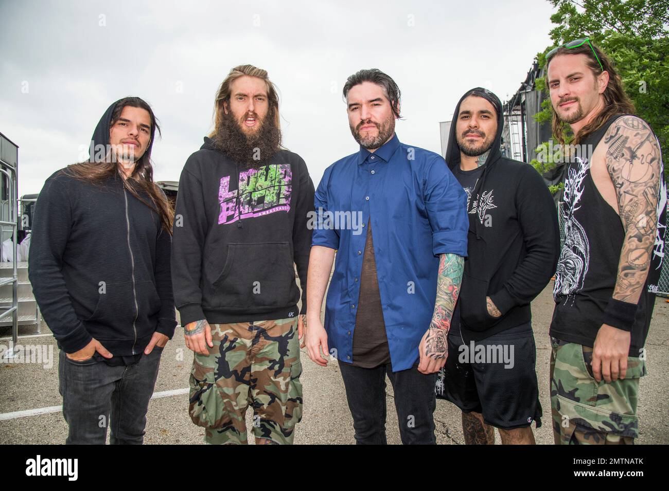 Chris Garza, from left, Mark Heylmun, Hernan Hermida, Alex Lopez, and ...