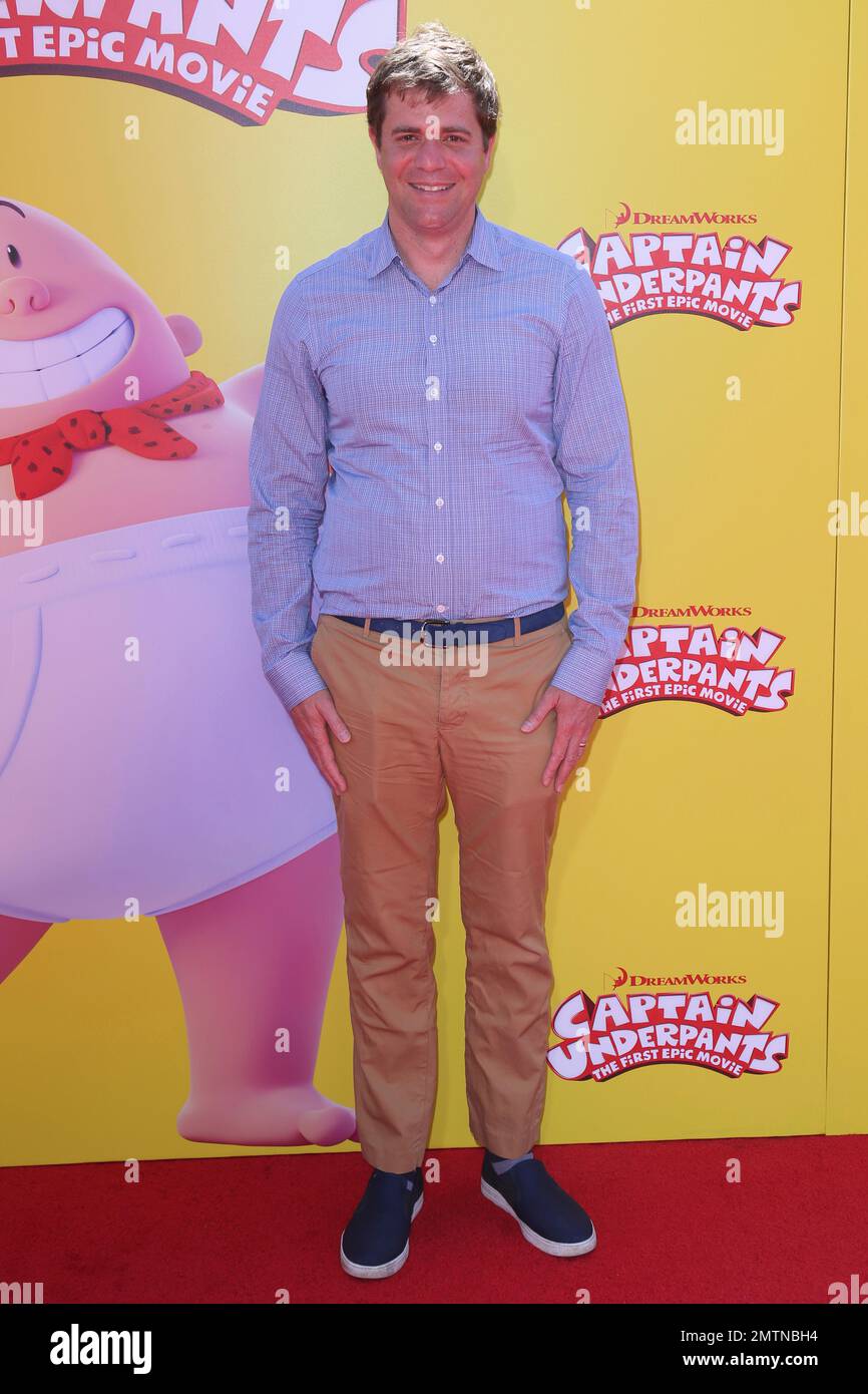 Nicholas Stoller arrives at the LA Premiere of "Captain Underpants: The ...
