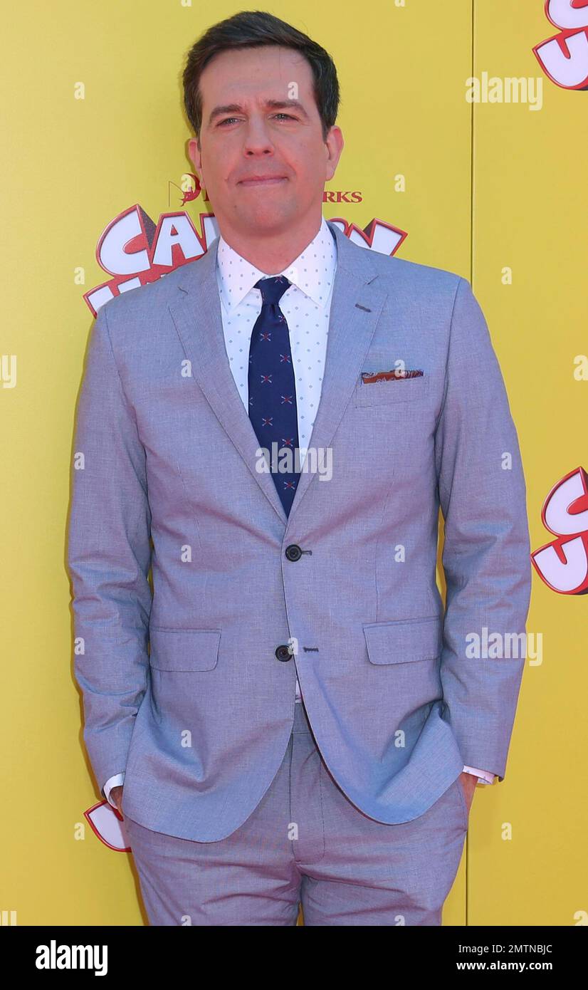 Ed Helms arrives at the LA Premiere of "Captain Underpants: The First ...