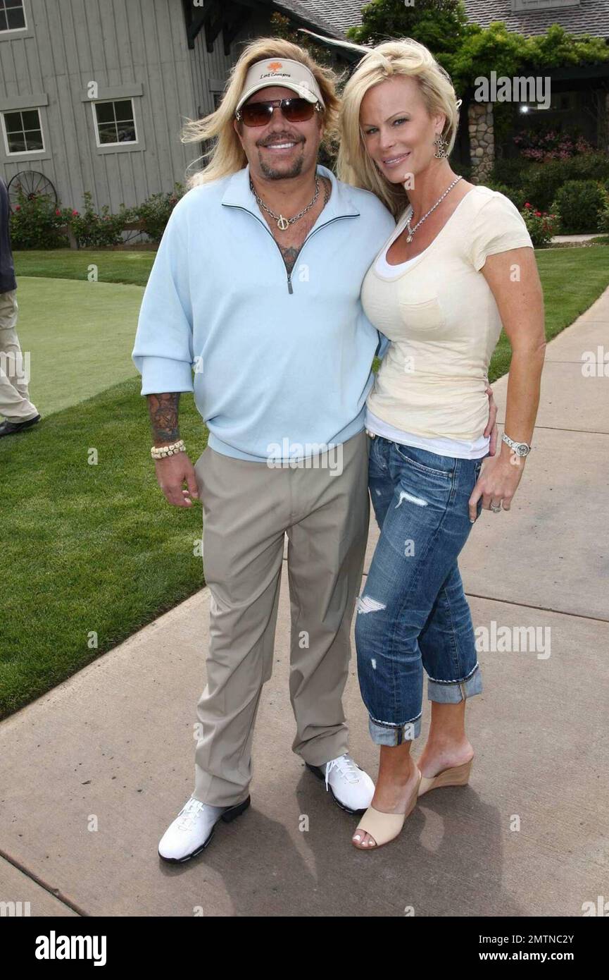 Vince Neil and wife Lia Gherardini at the 13th Annual Skylar Neil ...