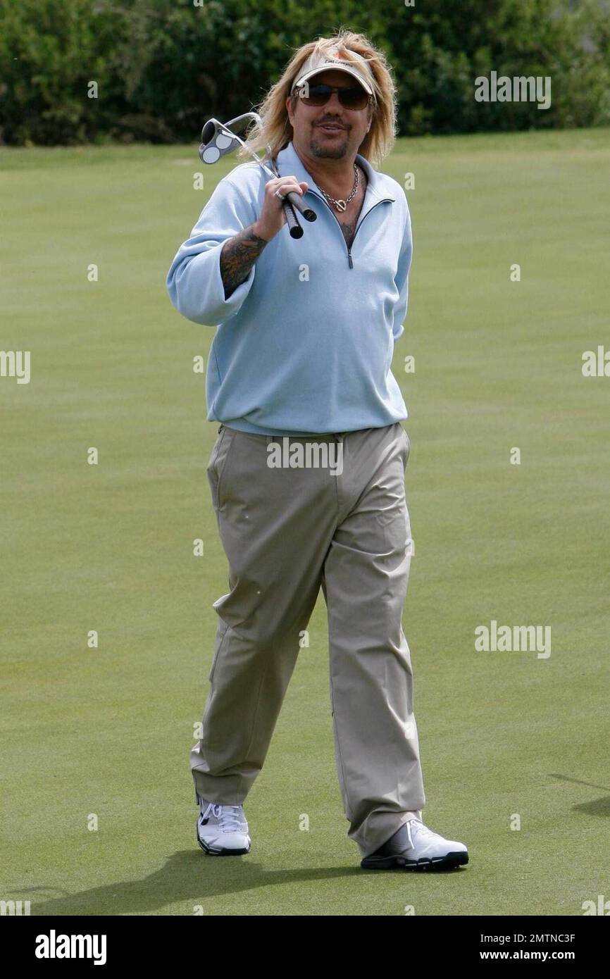 Vince Neil at the 13th Annual Skylar Neil Memorial Golf Tournament ...