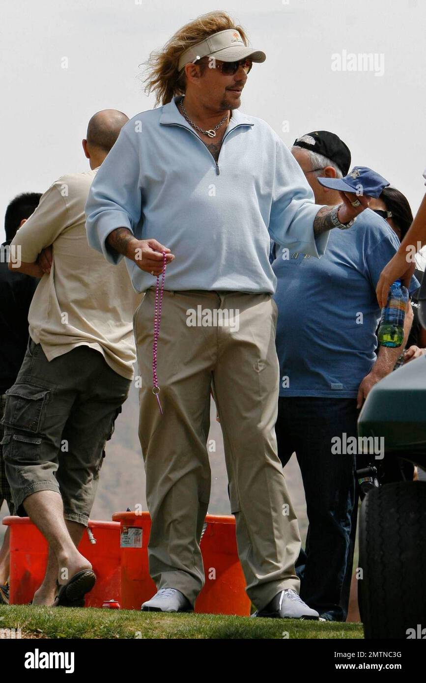 Vince Neil at the 13th Annual Skylar Neil Memorial Golf Tournament ...