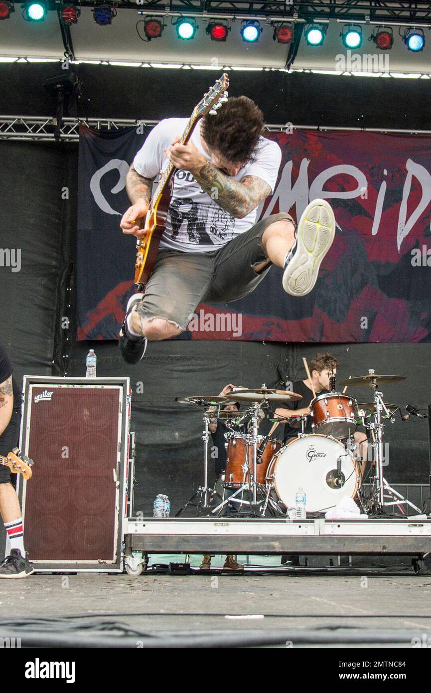 Jordan Buckley of Every Time I Die performs at Rock On The Range Music ...