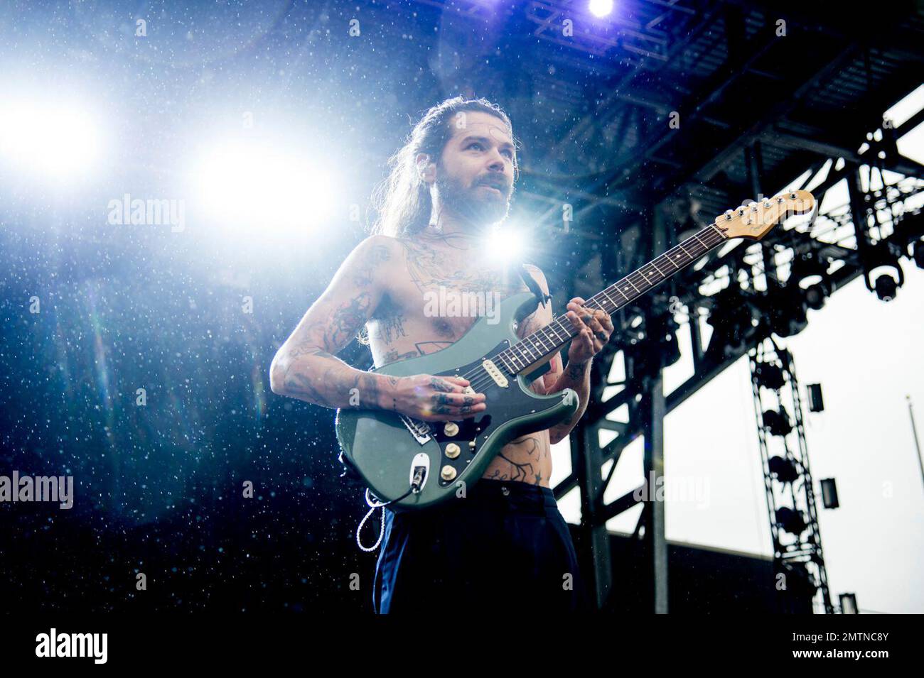 Simon Neil of Biffy Clyro performs at Rock On The Range Music Festival ...