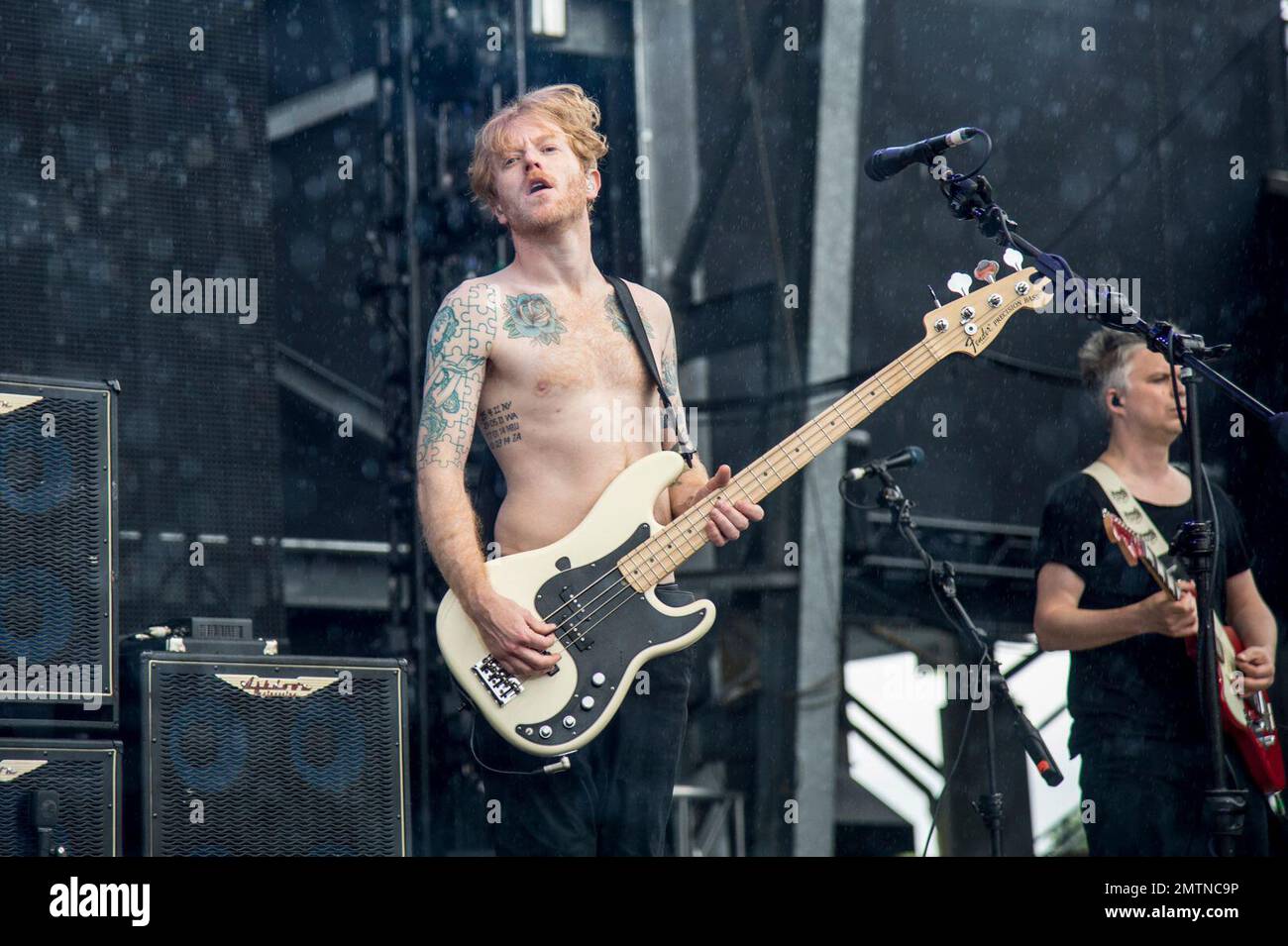 James Johnston of Biffy Clyro performs at Rock On The Range Music ...