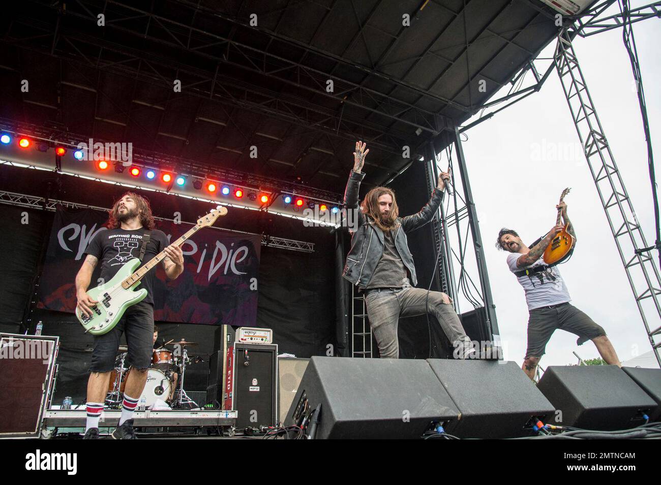 Stephen Micciche, from left, Keith Buckley, and Jordan Buckley of Every ...