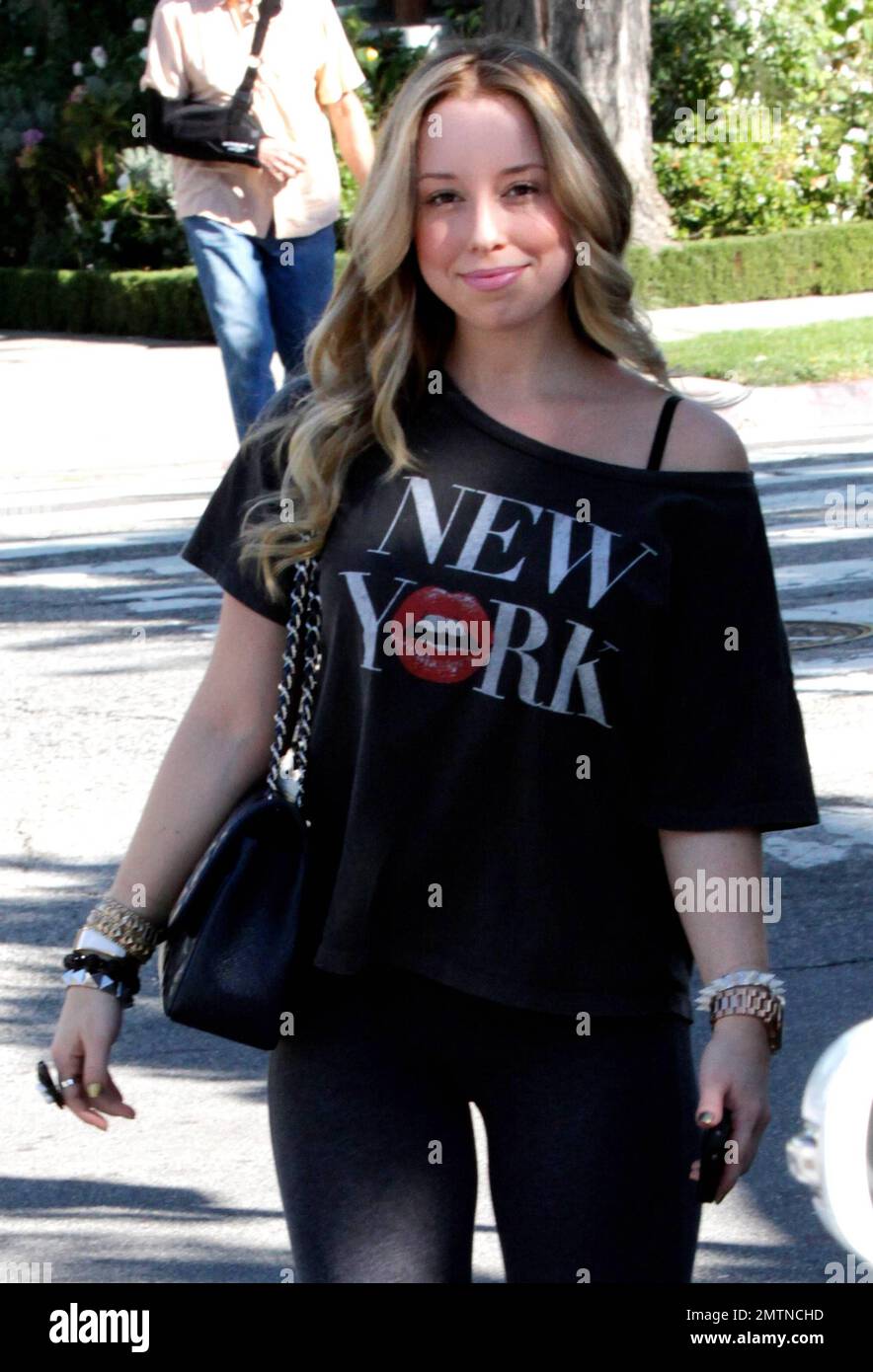 EXCLUSIVE!! - Skyler Shaye, goddaughter to actor Jon Voight, was seen ...