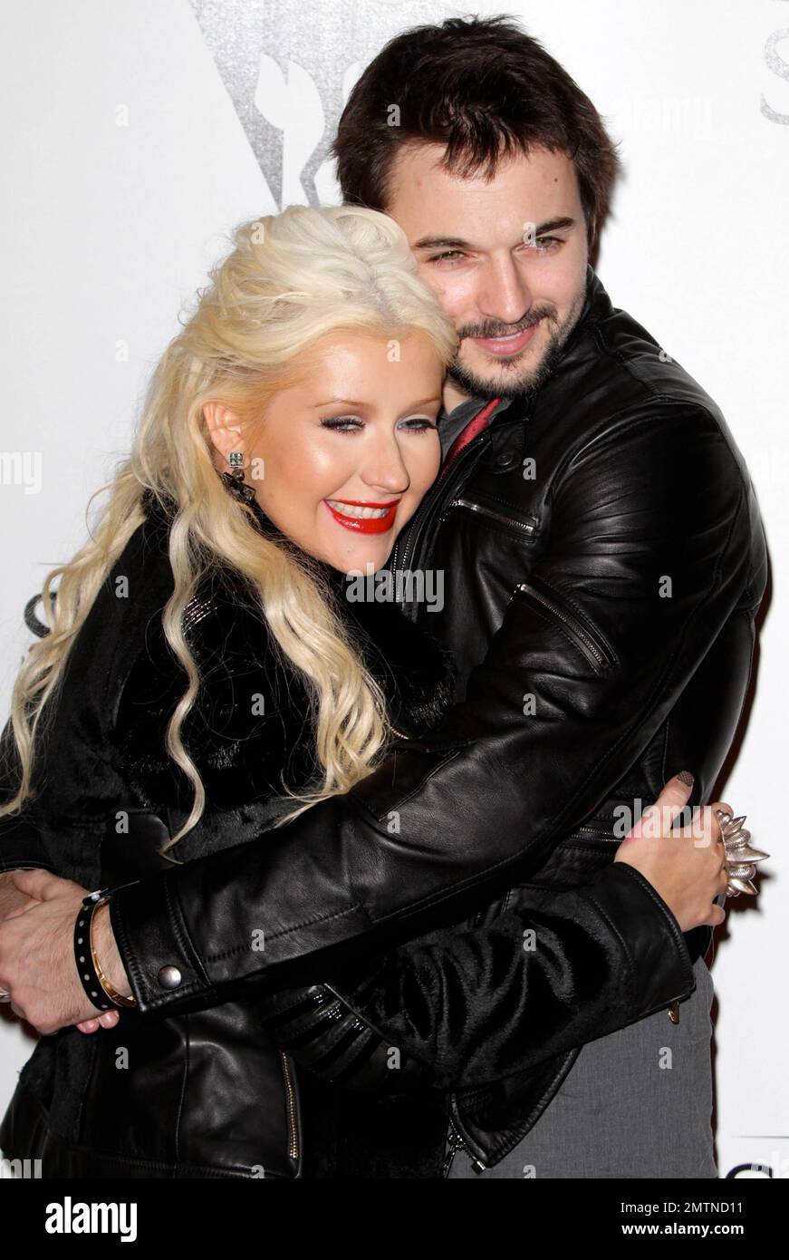 Singer Christina Aguilera and boyfriend Matt Rutler attend the Elder ...