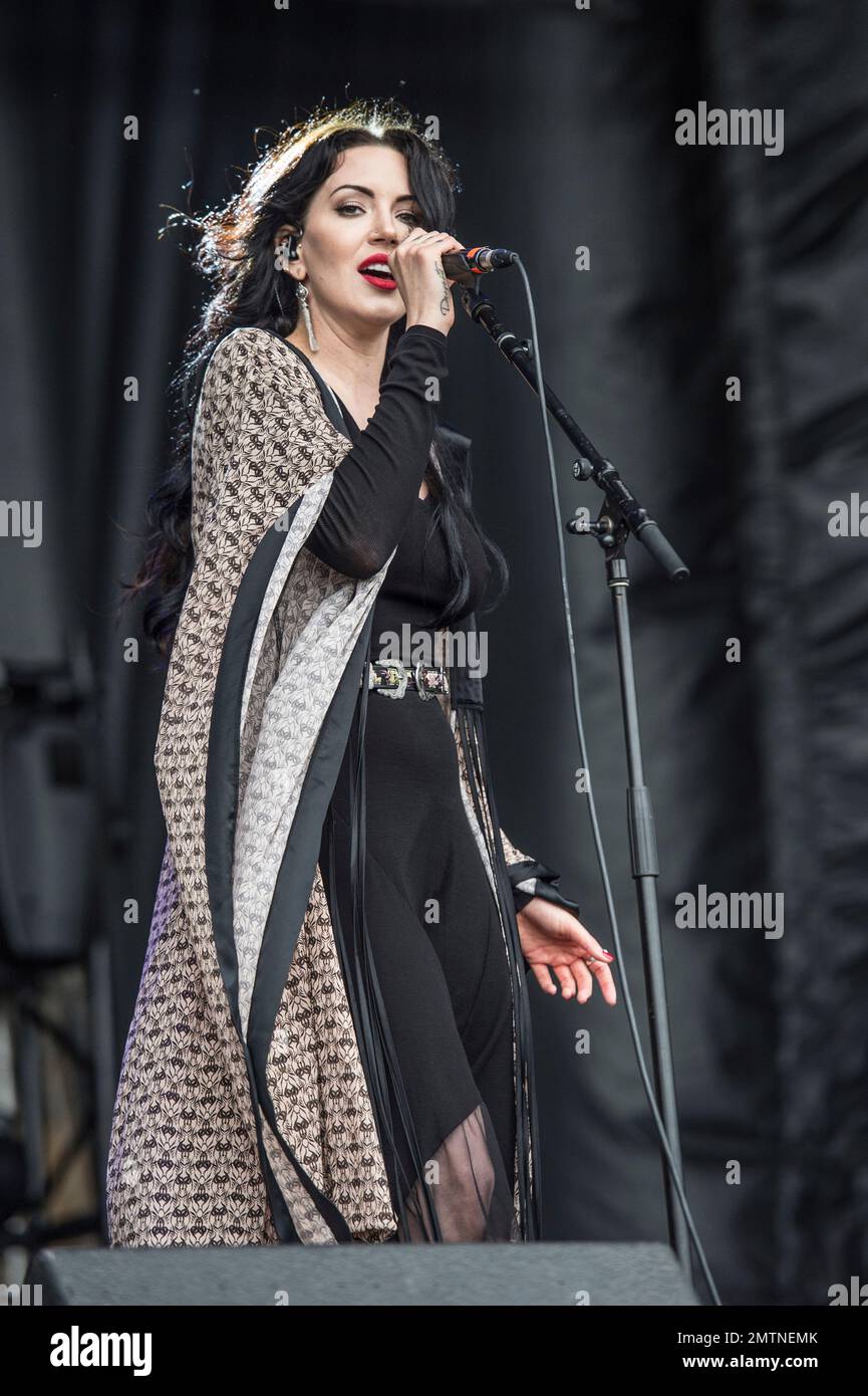 Dorothy Martin of Dorothy performs at Rock On The Range Music Festival ...