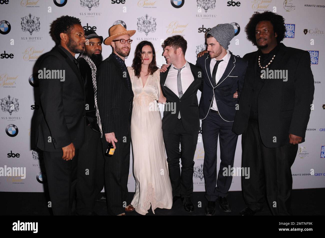 Rumer Willis and her band 'Capital Cities' arrive at Grand Opening of ...
