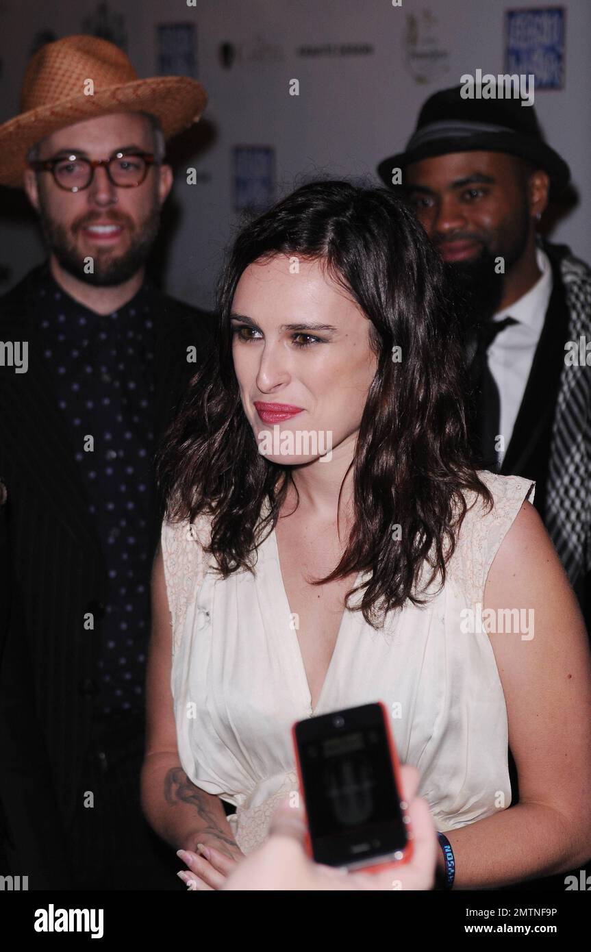 Rumer Willis and her band 'Capital Cities' arrive at Grand Opening of ...