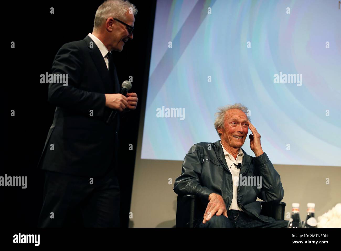 Director Clint Eastwood, right, and Director of the Cannes Film ...