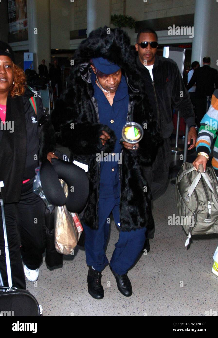 Legendary frontman of "Sly and the Family Stone" Sly Stone makes his ...