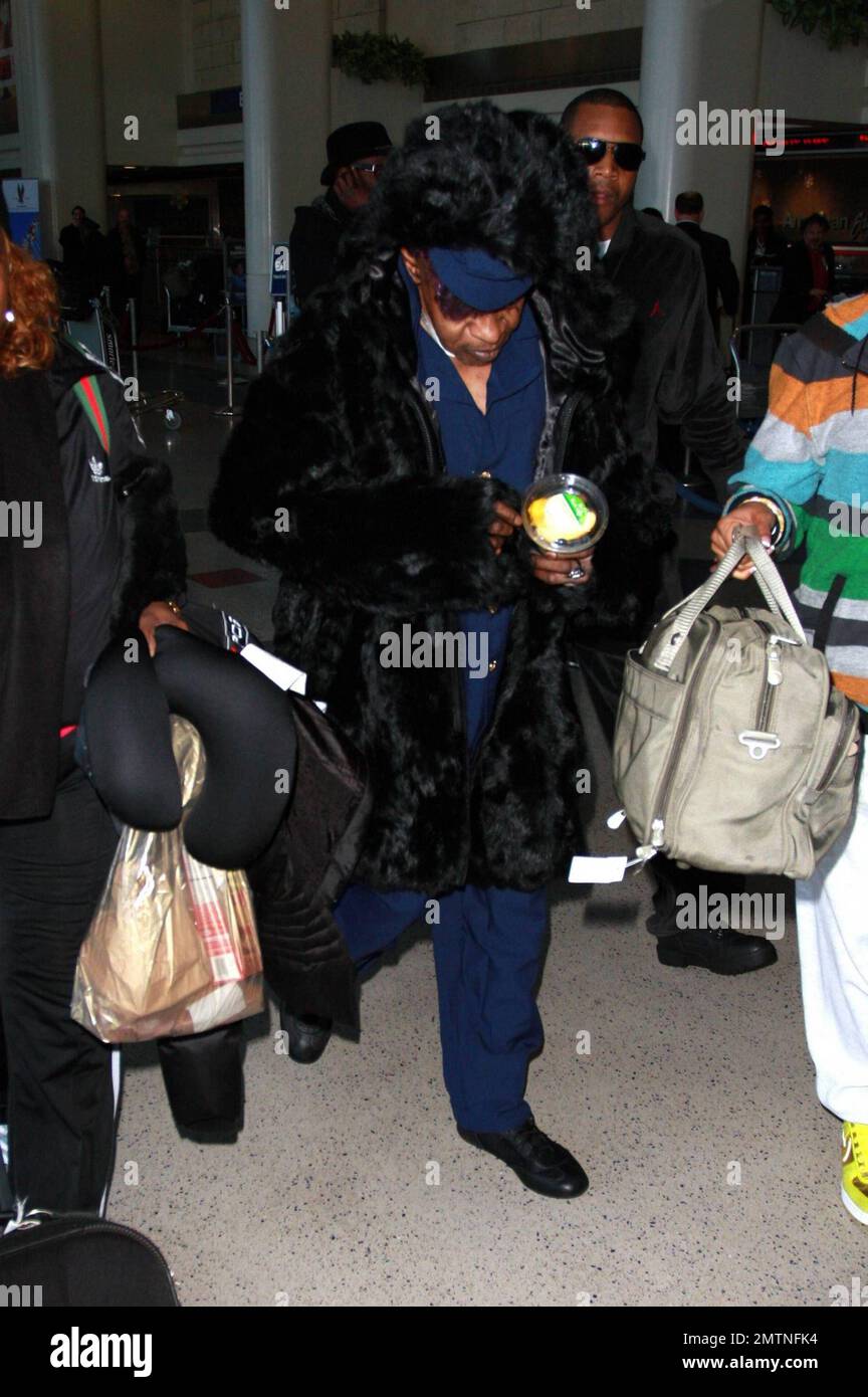 Legendary frontman of "Sly and the Family Stone" Sly Stone makes his ...