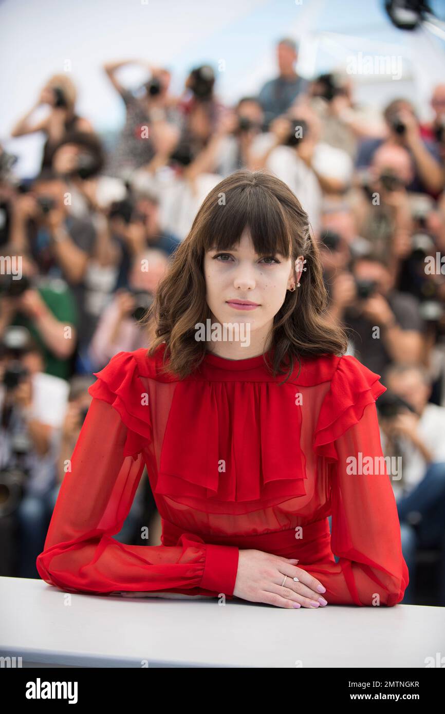 Stacy Martin poses for photographers during the photo call for the film ...