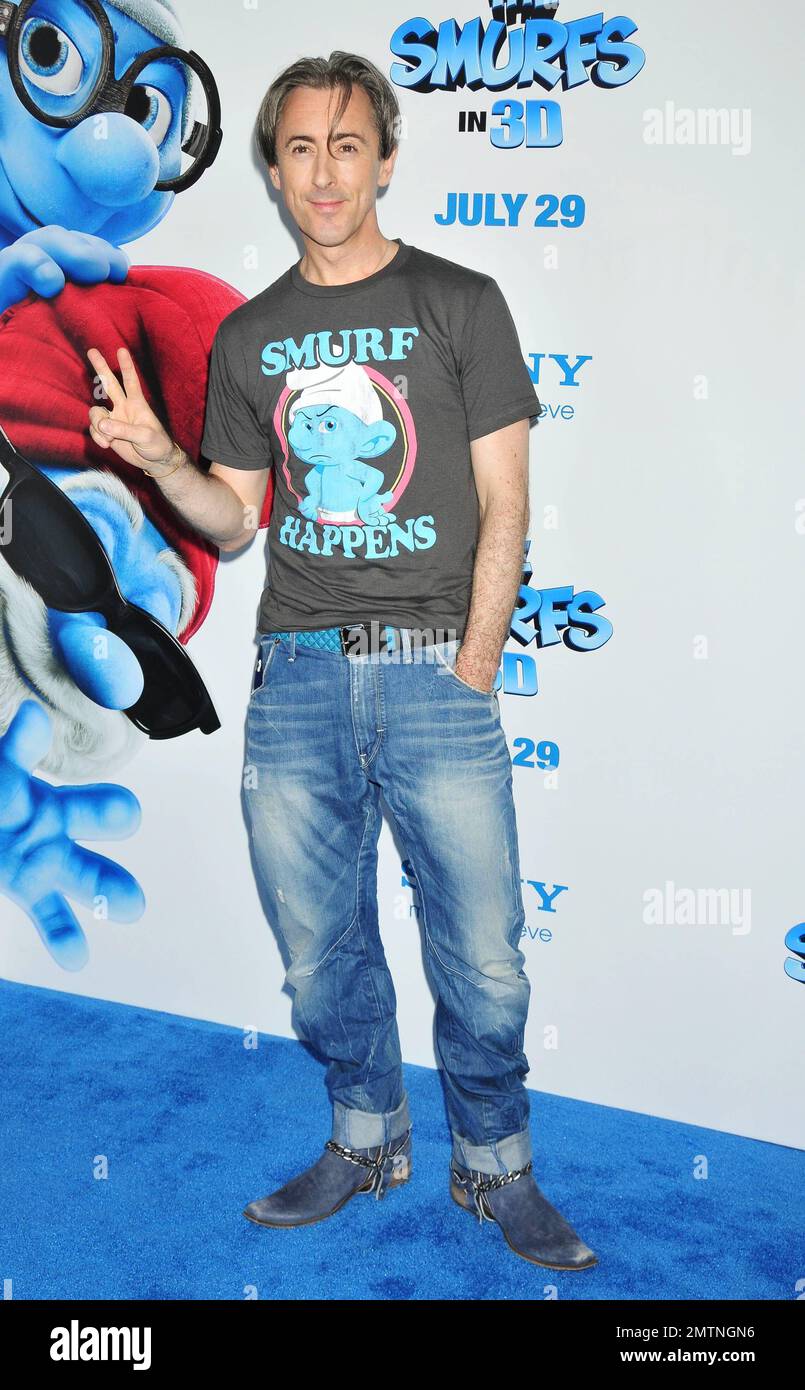 Alan Cumming at the Word Premiere of Columbia Pictures' 'Smurfs' at the ...