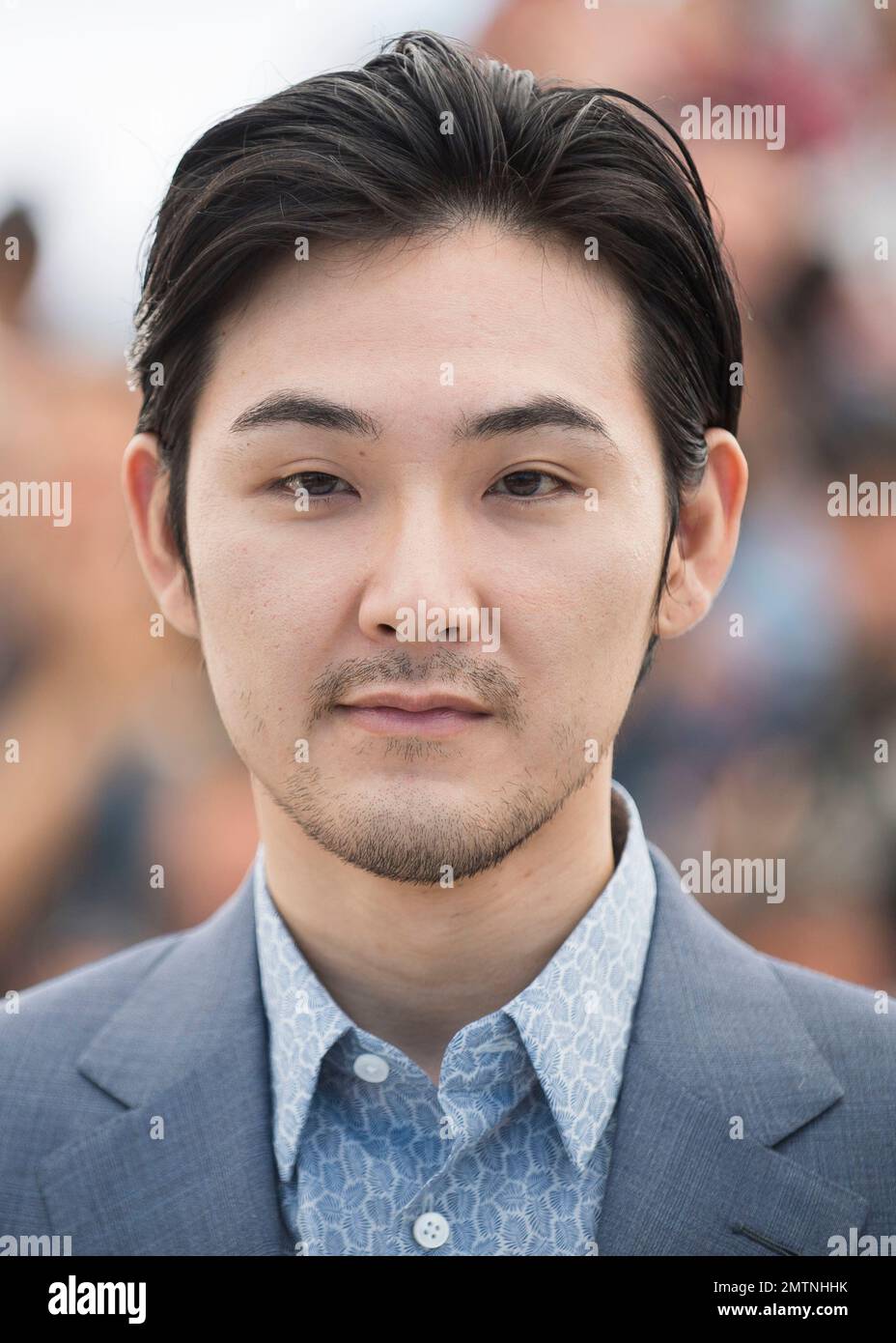 Actor Ryuhei Matsuda poses for photographers during the photo call for ...