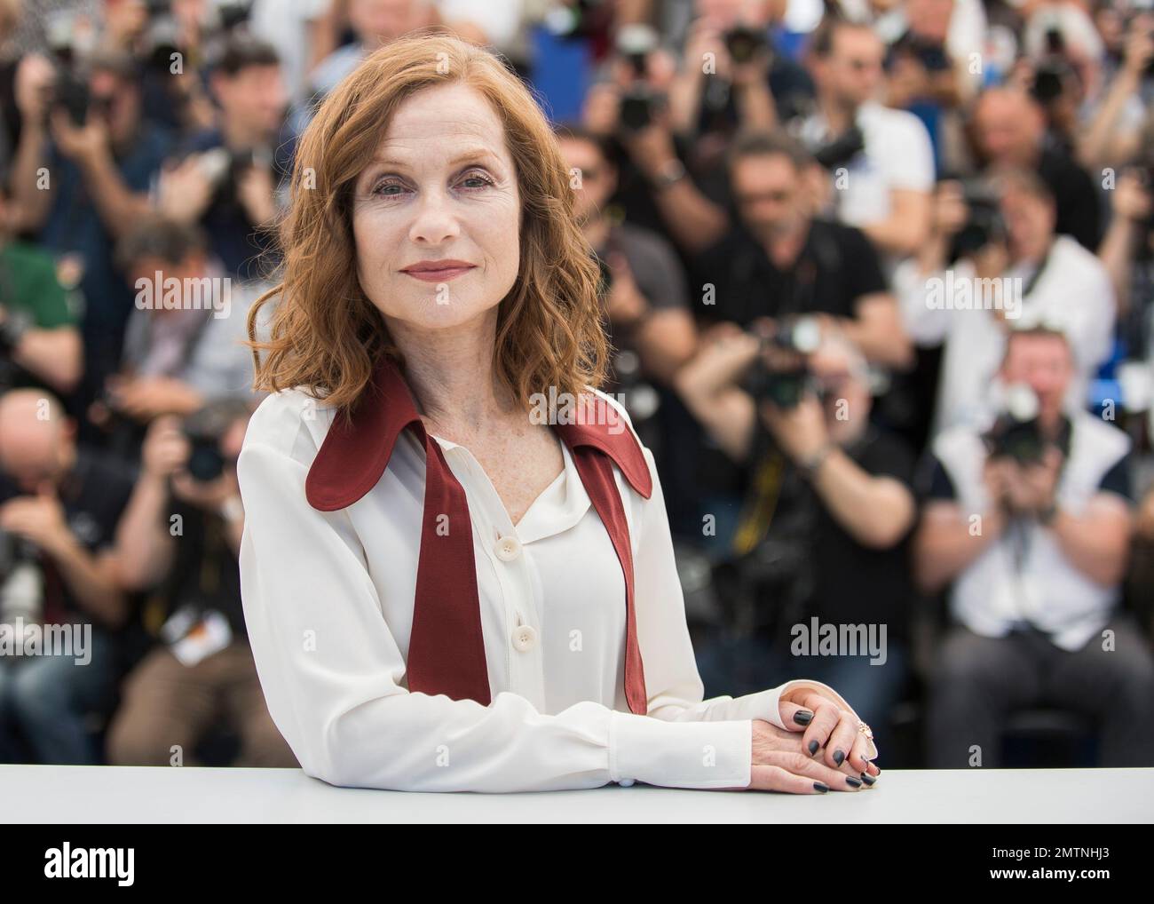 Actress Isabelle Huppert poses for photographers during the photo call ...