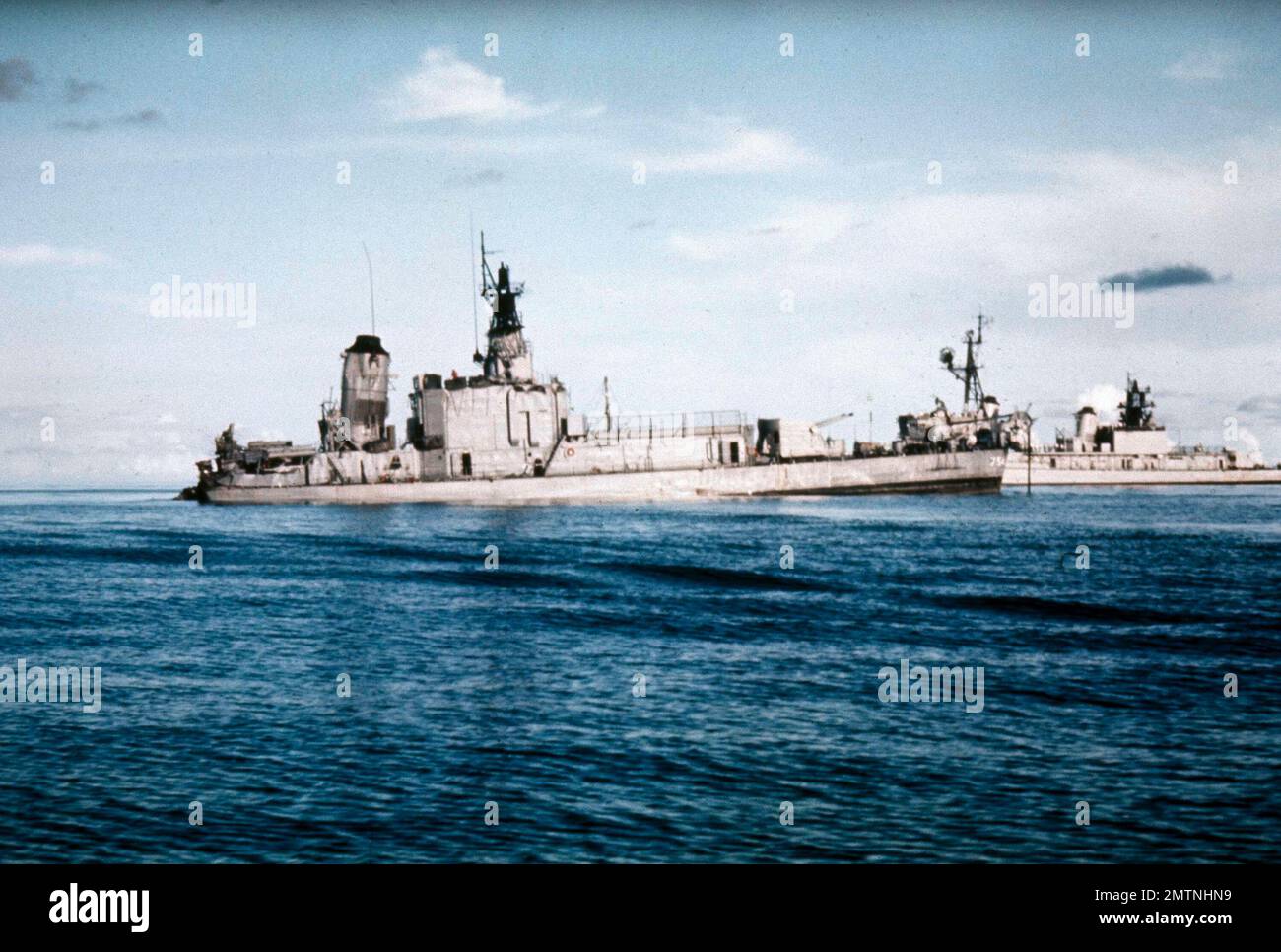 FILE - In this June 3, 1969 file photo, the U.S. Navy destroyer USS ...