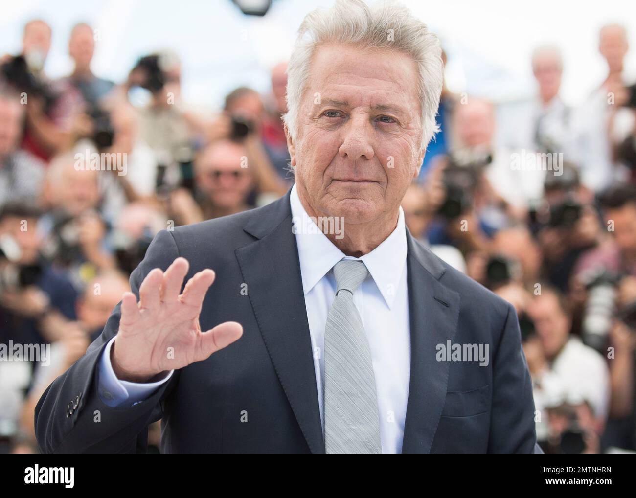 Dustin Hoffman poses for photographers during the photo call for the ...