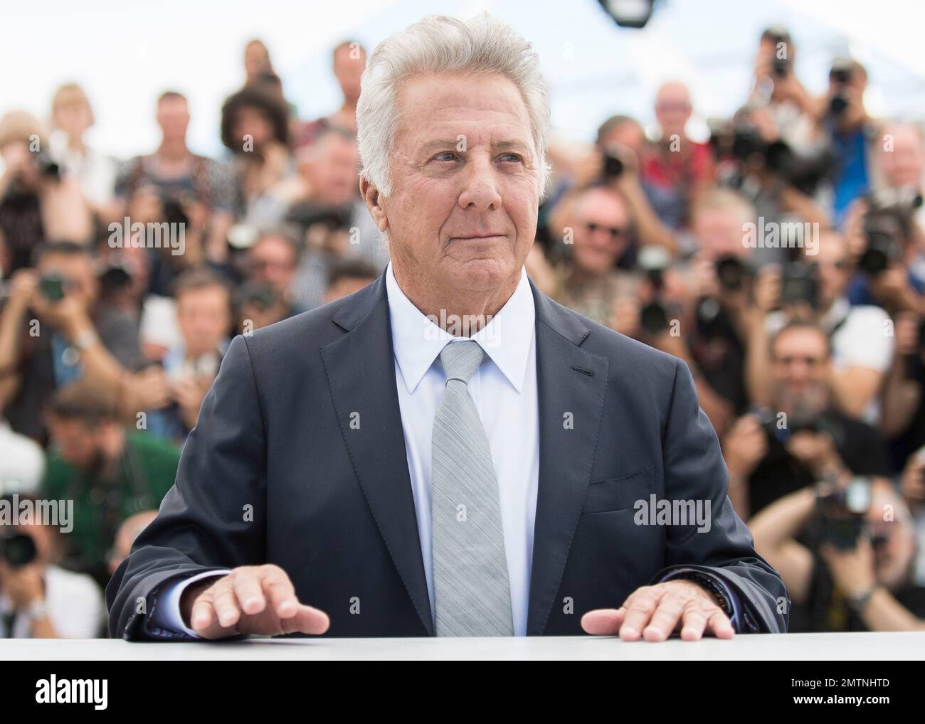 Dustin Hoffman poses for photographers during the photo call for the ...