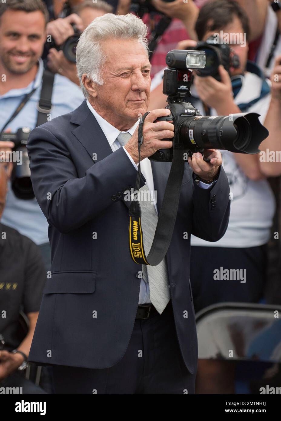 Dustin Hoffman poses for photographers during the photo call for the ...