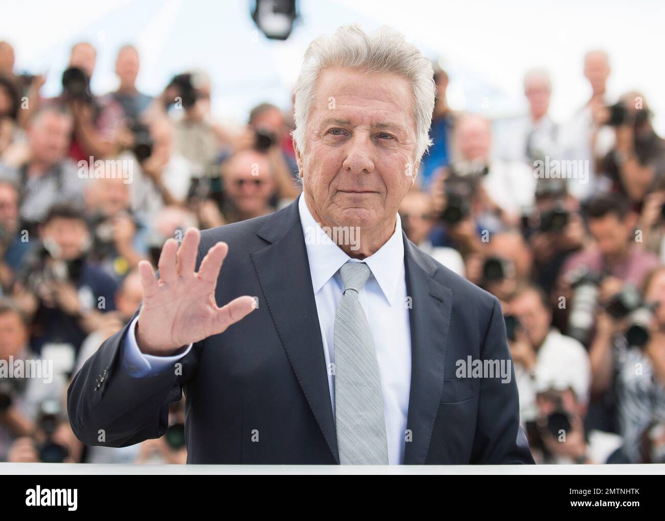 Dustin Hoffman poses for photographers during the photo call for the ...