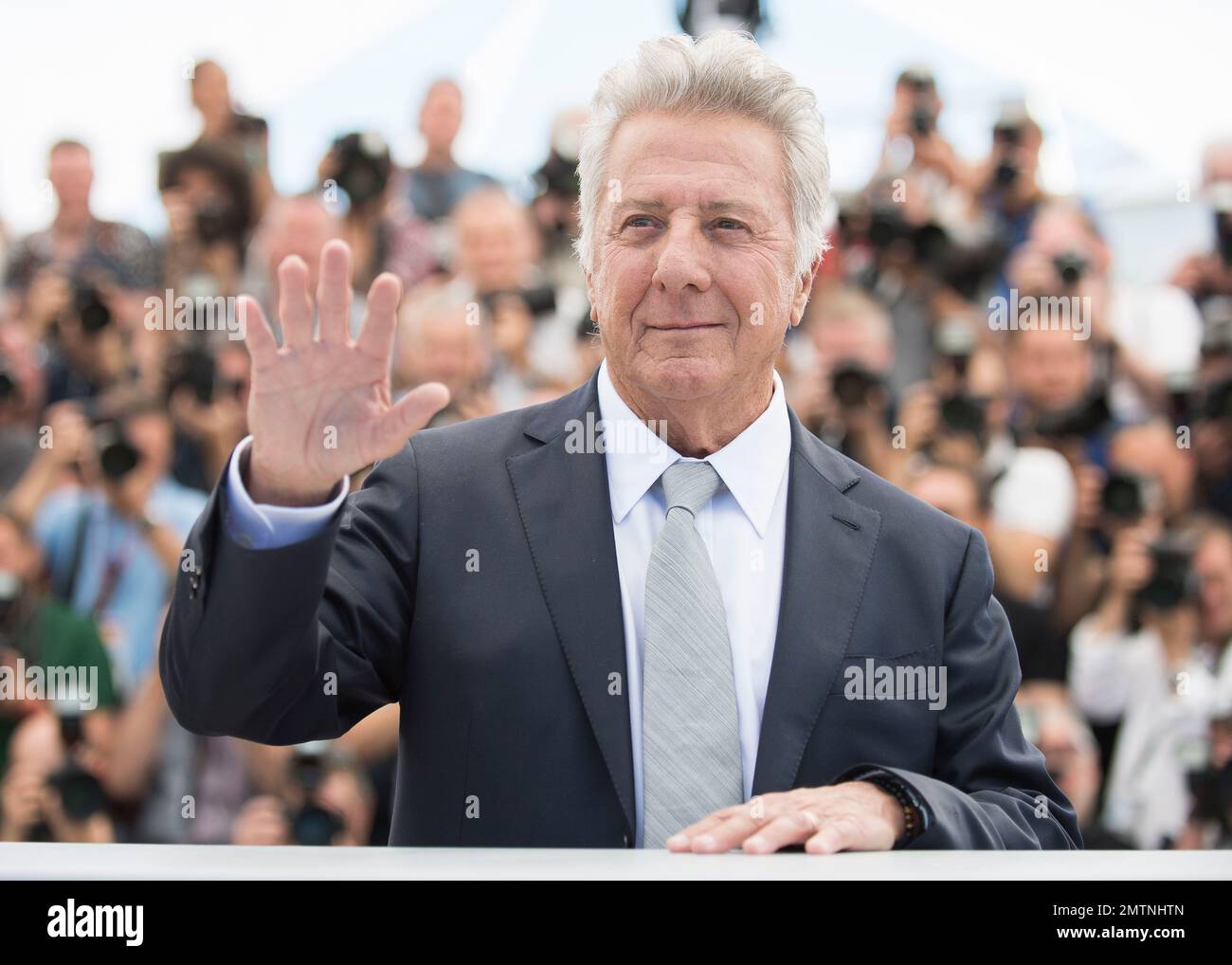 Dustin Hoffman poses for photographers during the photo call for the ...