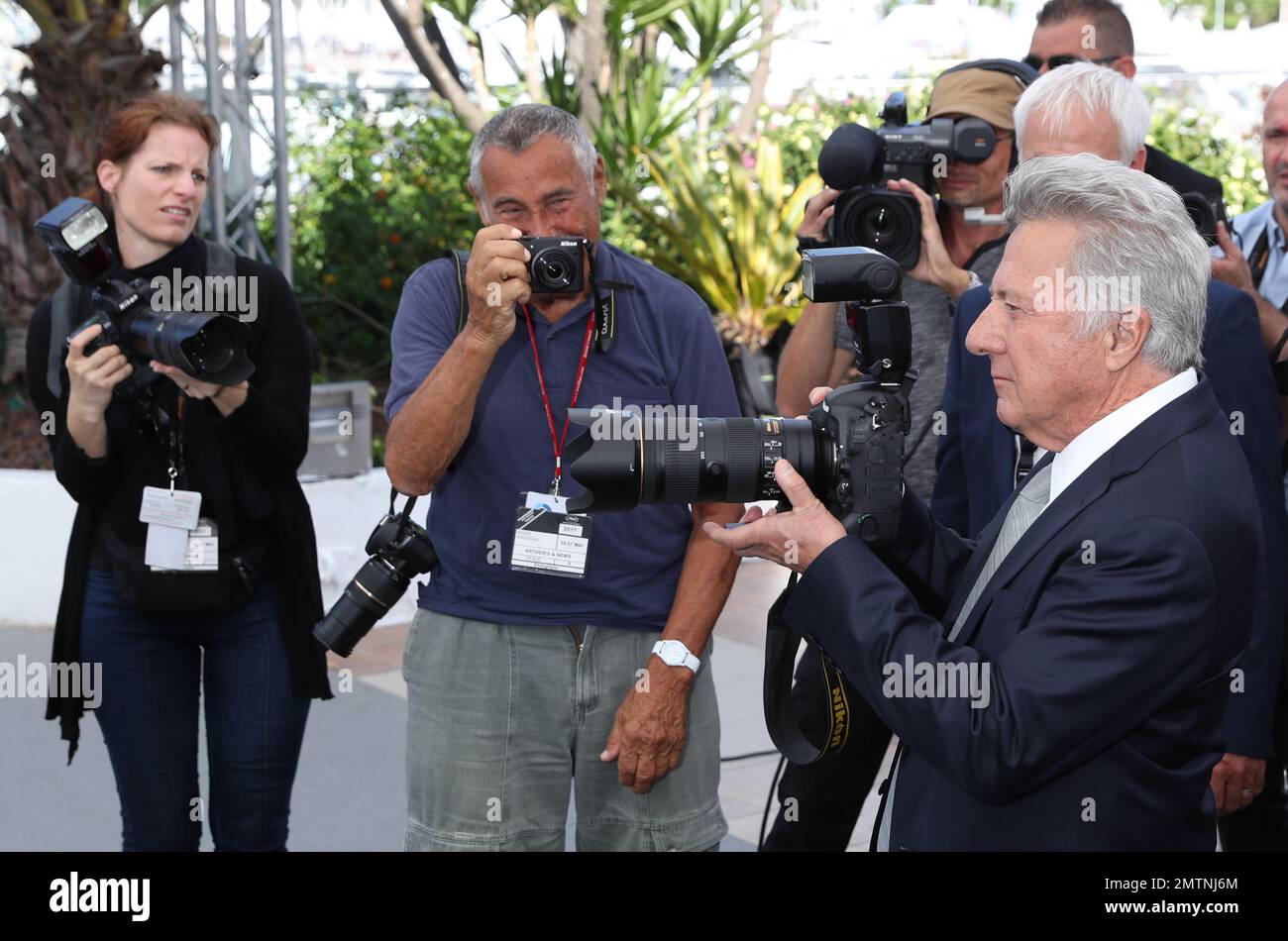 Actor Dustin Hoffman poses for photographers during the photo call for ...
