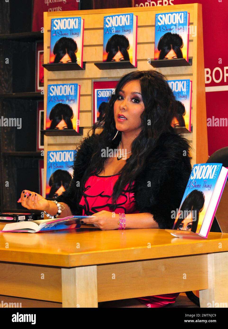 Nicole "Snooki" Polizzi signs copies of her new book "A Shore Thing" at ...