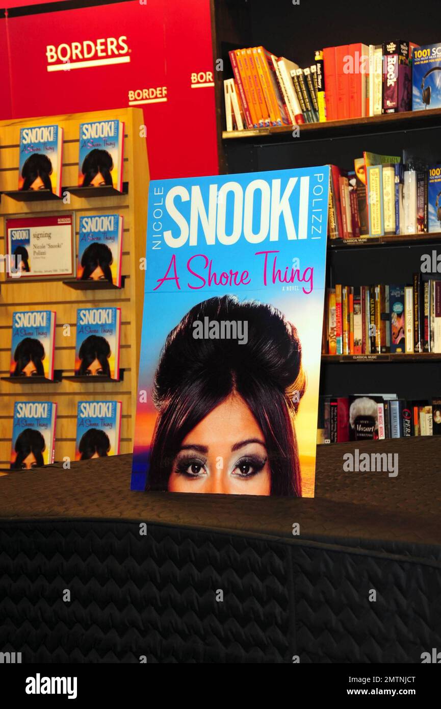Nicole "Snooki" Polizzi signs copies of her new book "A Shore Thing" at ...