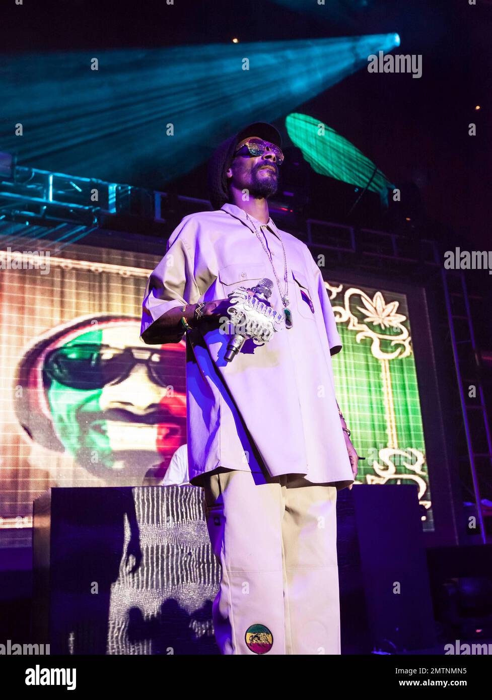 Snoop Dogg, now known as Snoop Lion, delivers an exclusive performance ...
